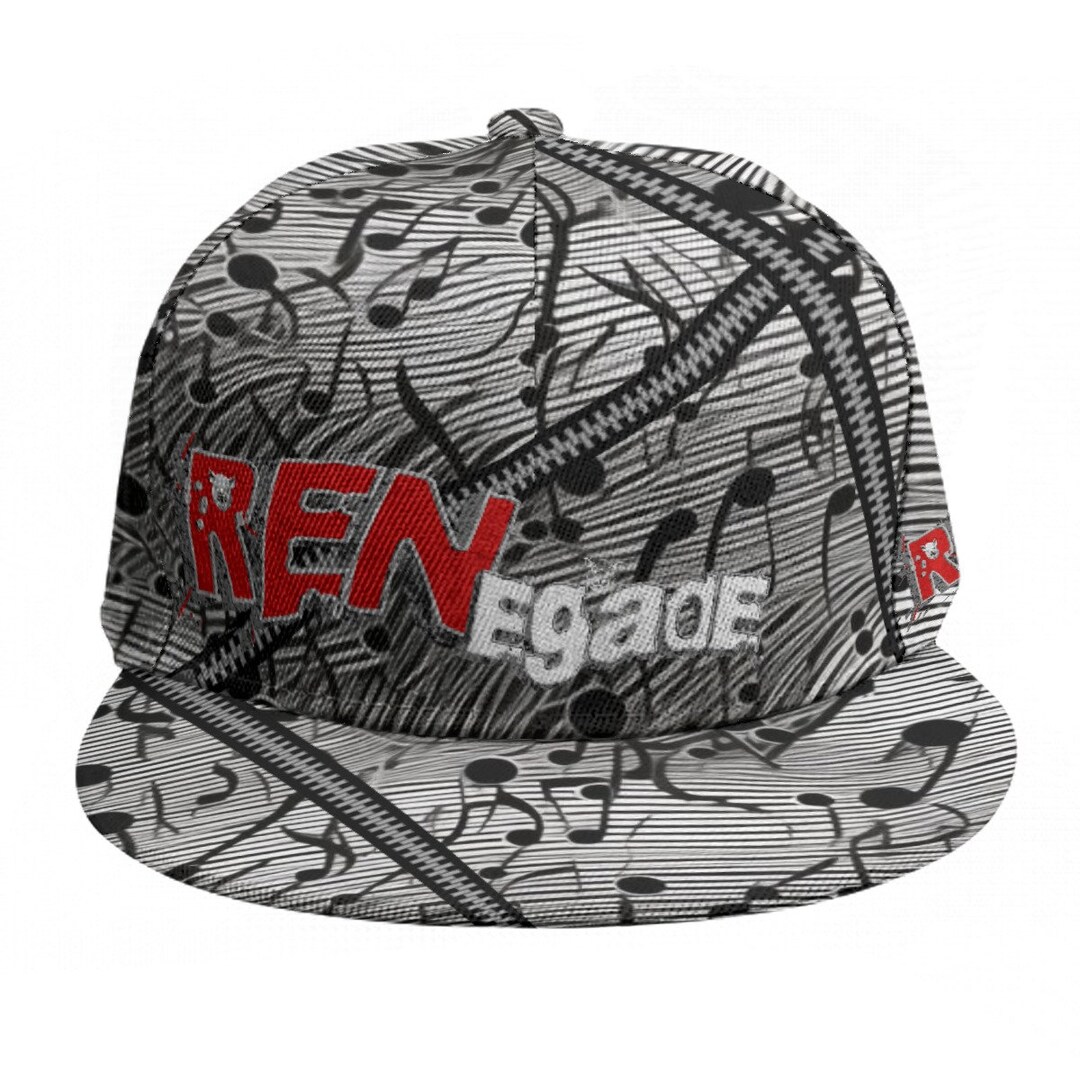 Renegade Baseball Cap With Flat Brim, Highest Quality Adjustable Hat ...