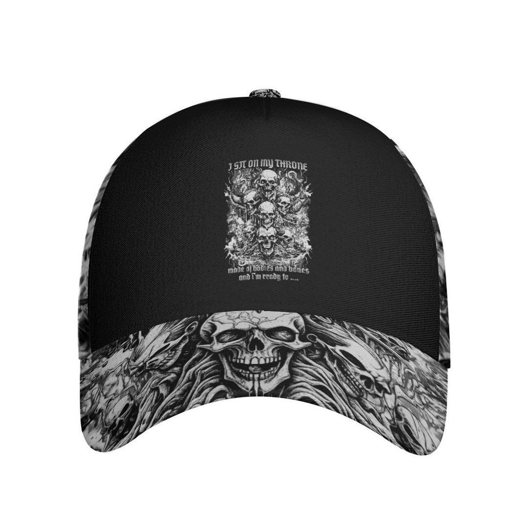 Hi Ren Gill Baseball Cap , Sick Boi, Skull Bones Singer From Wales ...