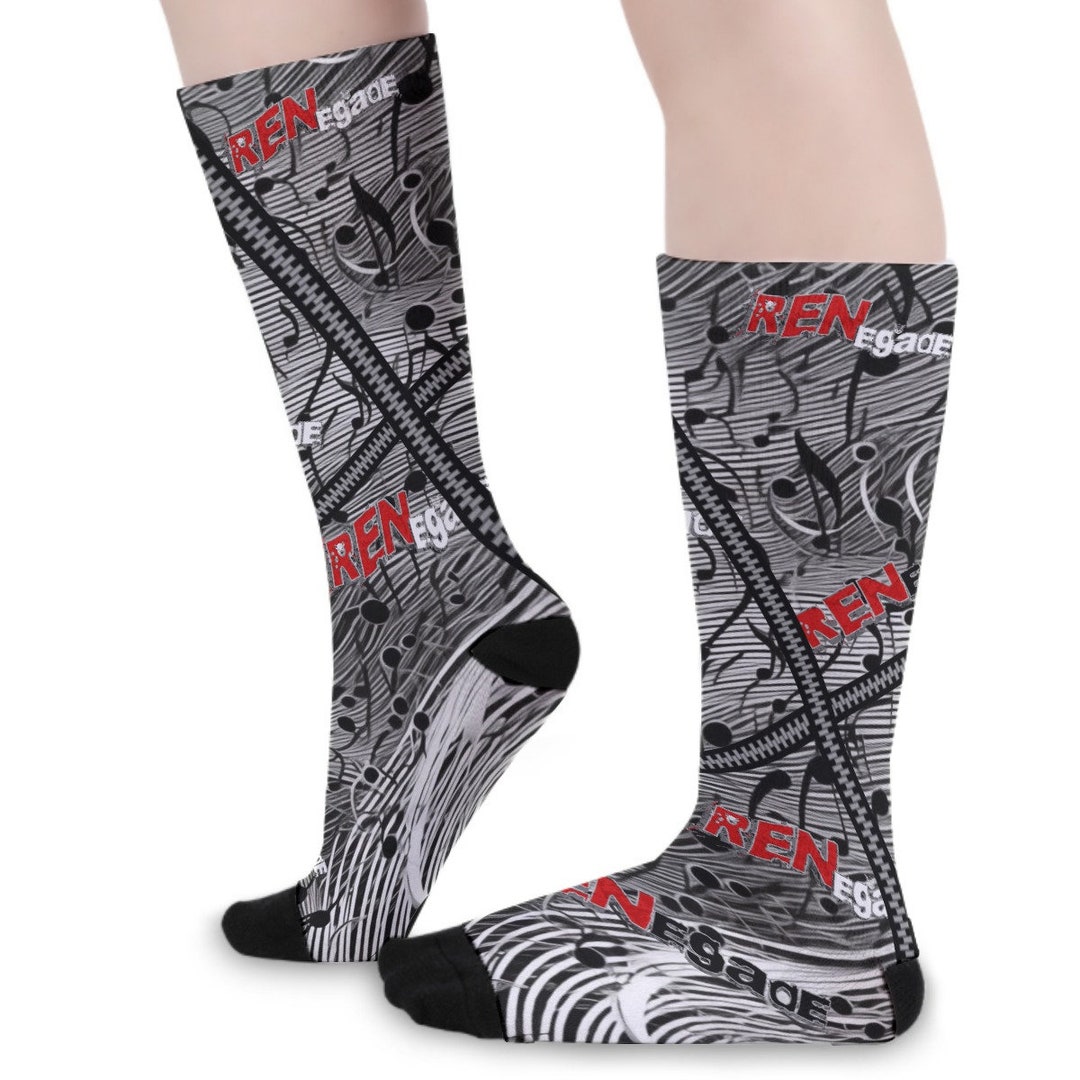 Ren Gill Merch, All-over Print Unisex Long Socks, Ren Attire for ...