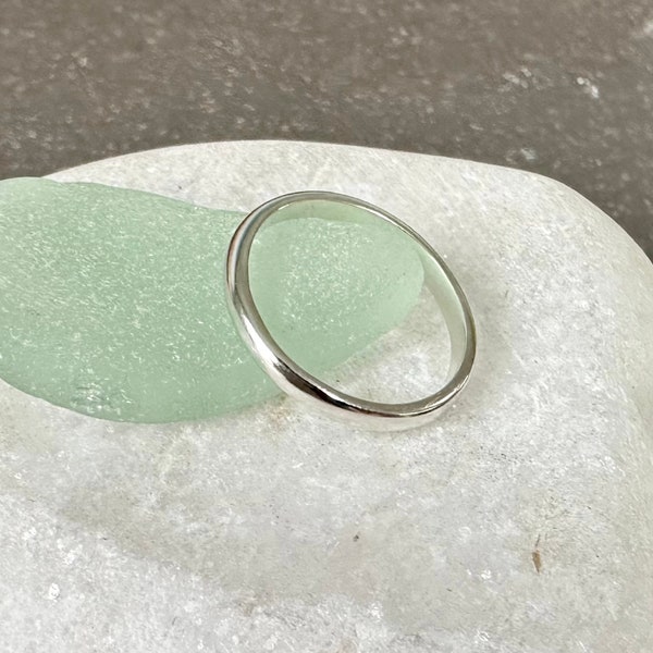 Shiny Silver Ring - Etsy