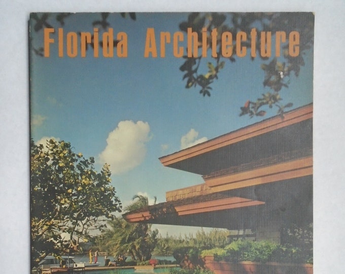 Florida Architecture Magazine 5 Issues 1970s Midcentury Modern - Etsy