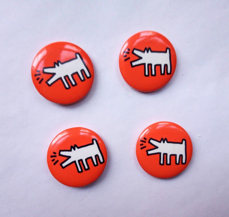 Keith Haring True Vintage Buttons Collection 1980s - Etsy