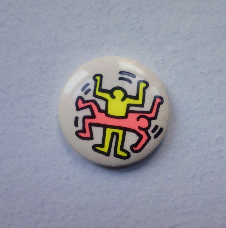 Keith Haring True Vintage Buttons Collection 1980s - Etsy