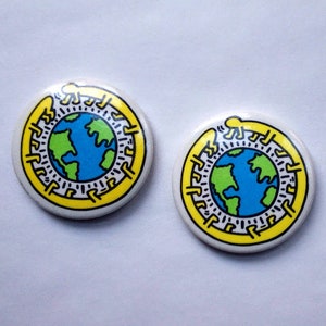 Keith Haring True Vintage Buttons Collection 1980s - Etsy