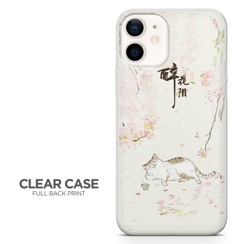 Japanese Cat iPhone Case Asian Cover for iPhone 14 13 12 11 XR XS X 7 ...