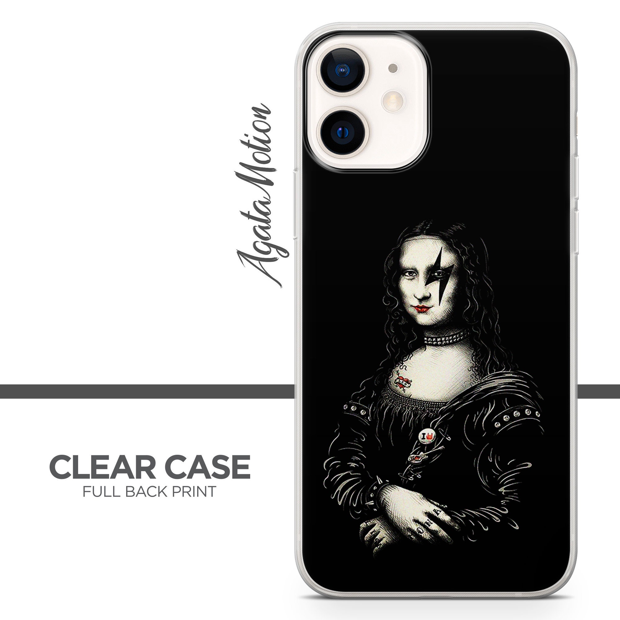 Rock N Roll Phone Case Metal Cover for iPhone 14 13 12 11 XR 8 7 6 ...