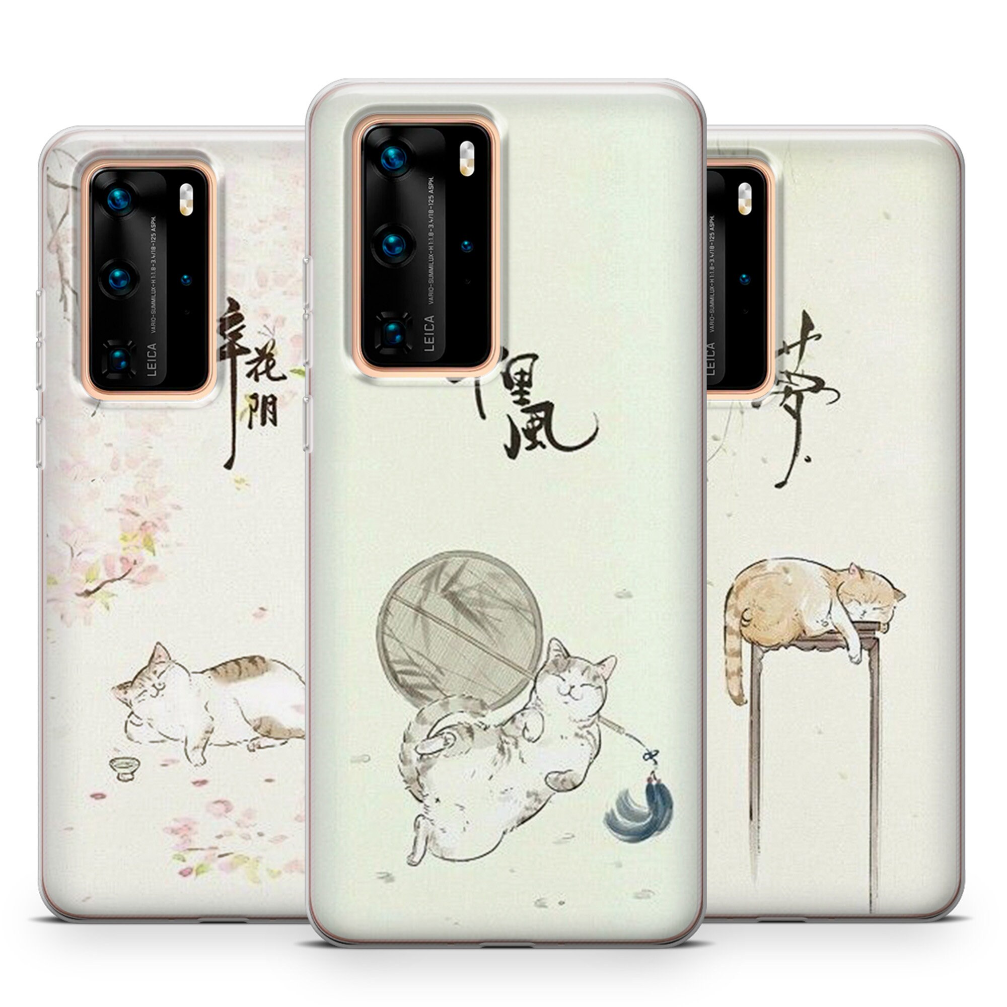 Japanese Cat iPhone Case Asian Cover for iPhone 14 13 12 11 XR XS X 7 ...