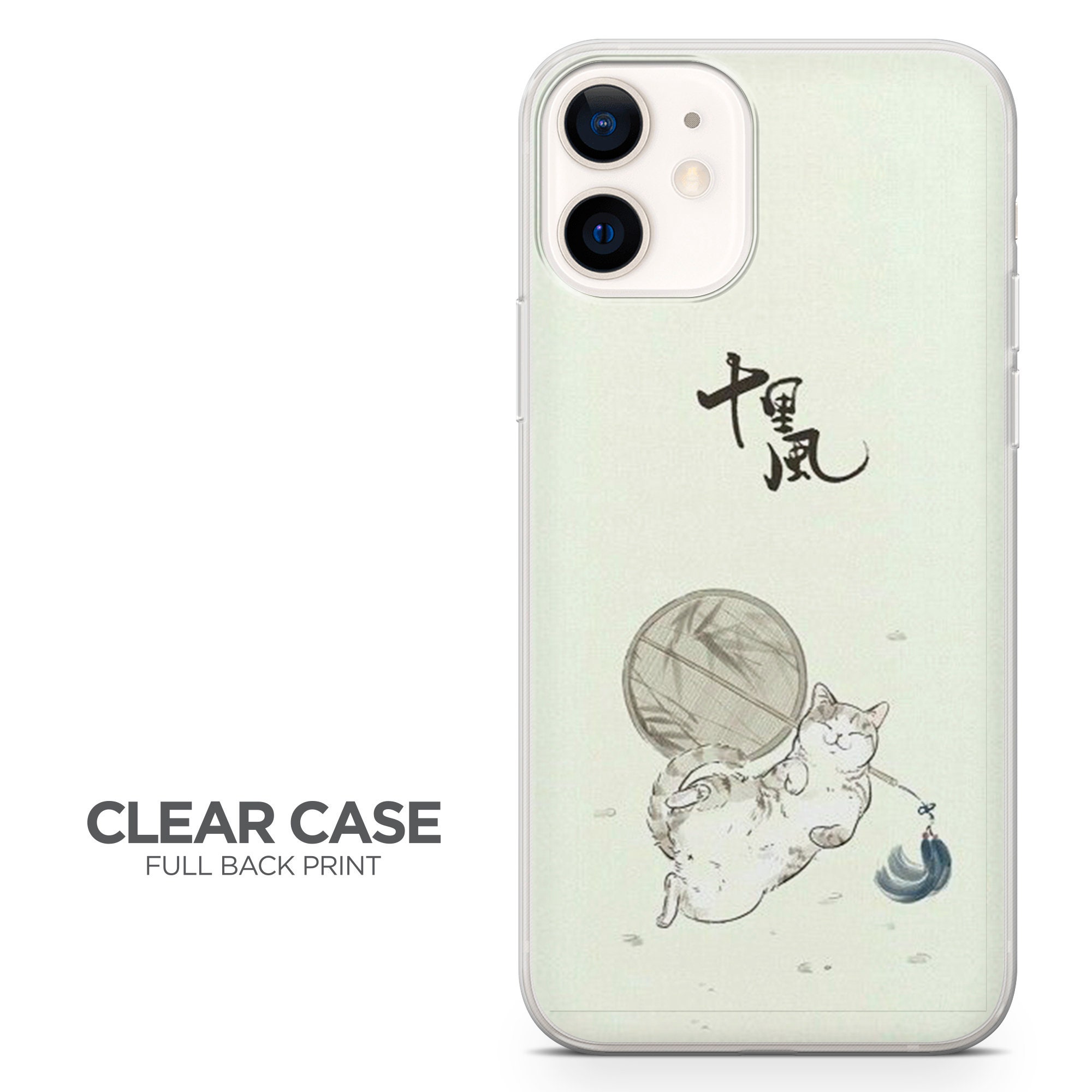 Japanese Cat iPhone Case Asian Cover for iPhone 14 13 12 11 XR XS X 7 ...