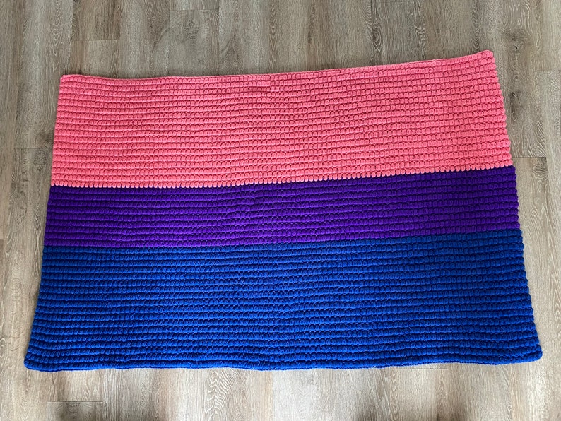 Bisexual Pride Flag Blanket - Etsy