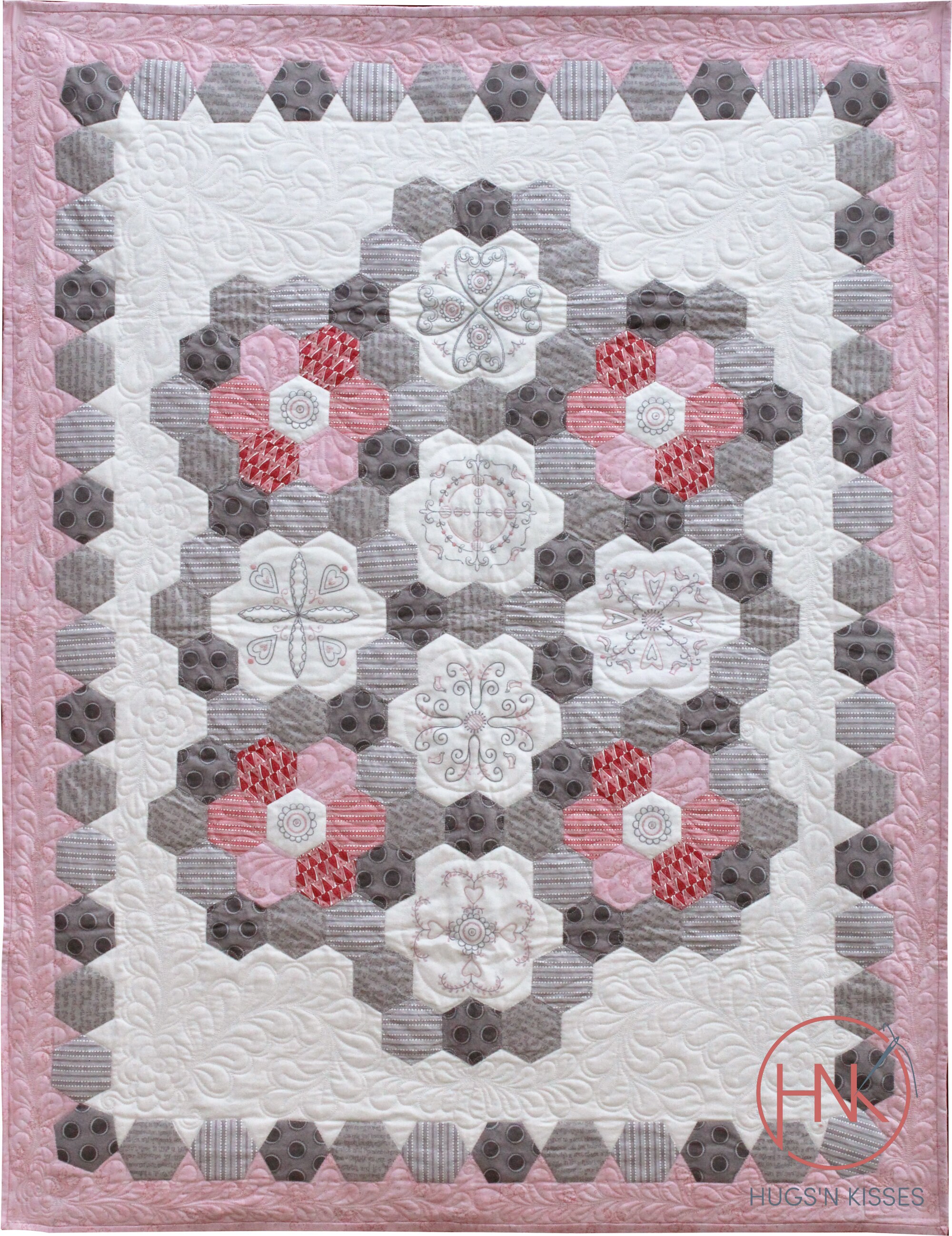 Hexagon 1"- EPP Templates - Cut Files for English Paper Piecing | SVG ...