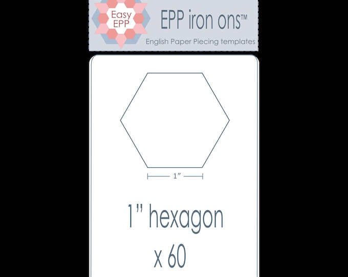 Hexagon 1/2" - EPP Templates - Cut Files for English Paper Piecing ...