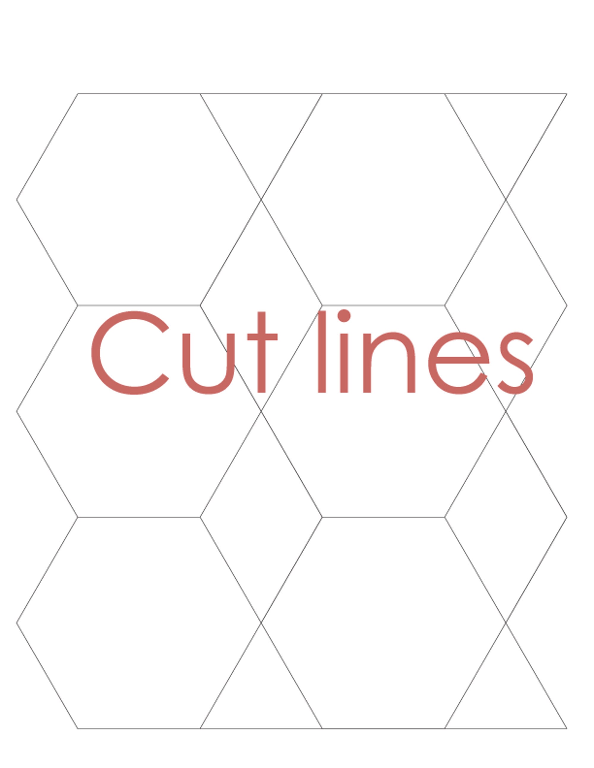 Hexagon 1 3 4 EPP Templates Cut Files For English Paper Piecing SVG DXF hexagon-1-3-4-epp-templates-cut-files-for-english-paper-piecing-svg-dxf