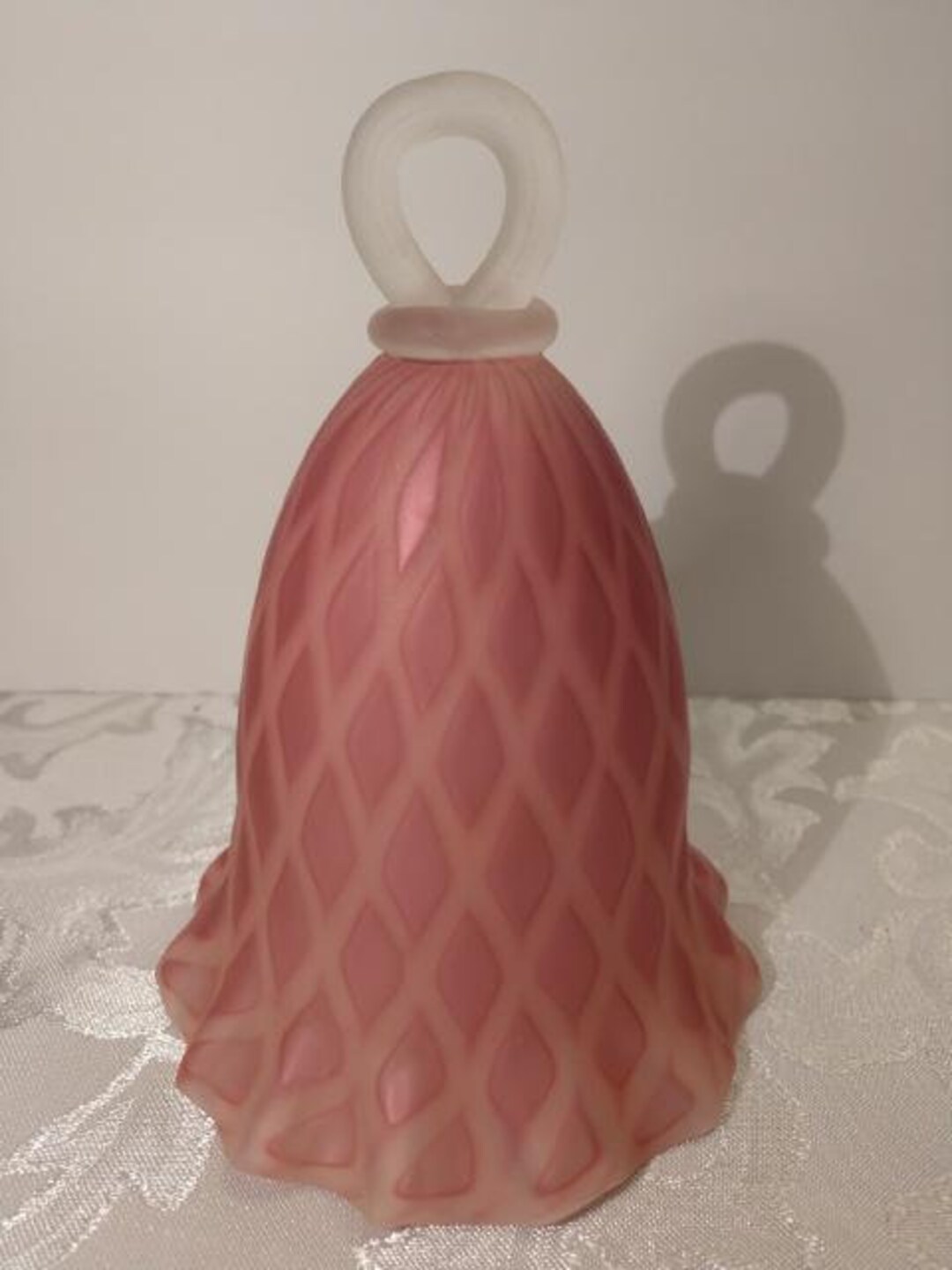 Mt Washington Satin Glass Bell - Etsy