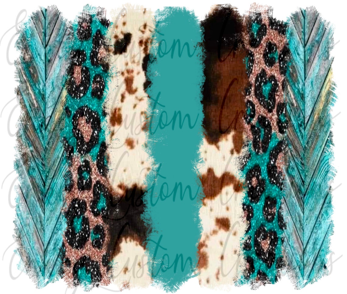 Country turquoise background sublimation png design | Etsy