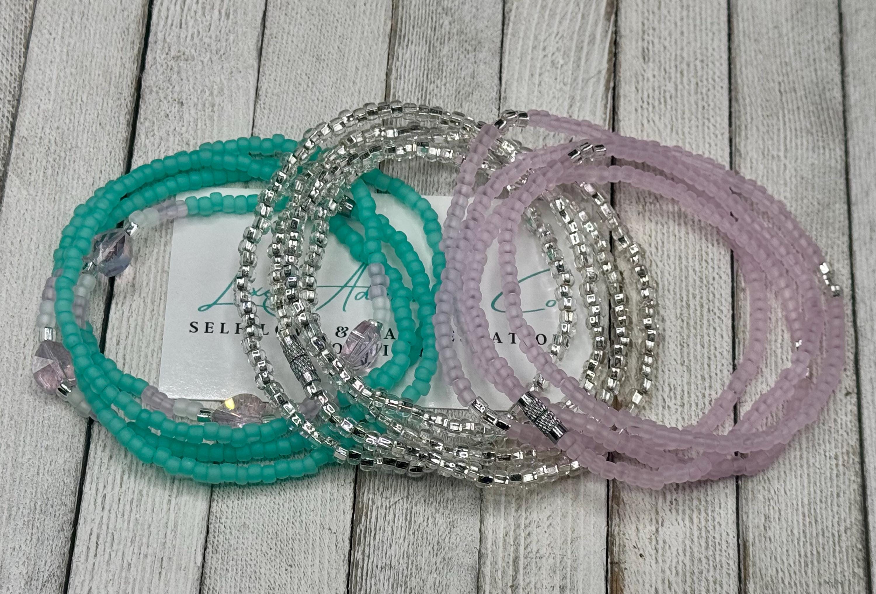 Soft Girl Waist Bead Set (3)- Waist Beads W/ Clasp - Stretch Weight ...