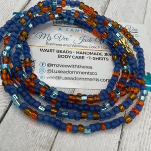 Plus Size African Waist Beads - Weight Loss Waist Beads - Stretch ...