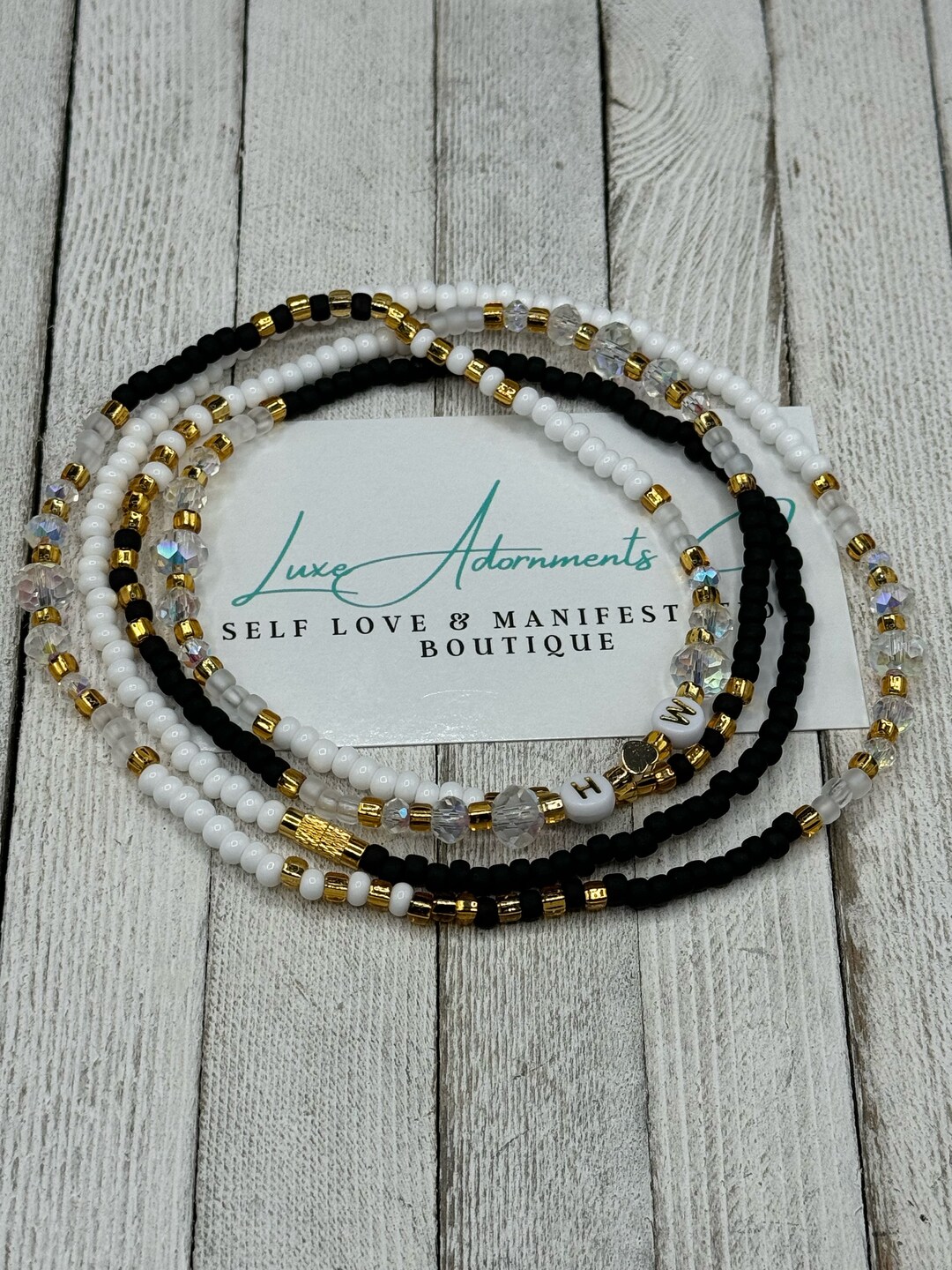 Custom Name Waist Bead White Gold Letters Personalized Belly Chain ...