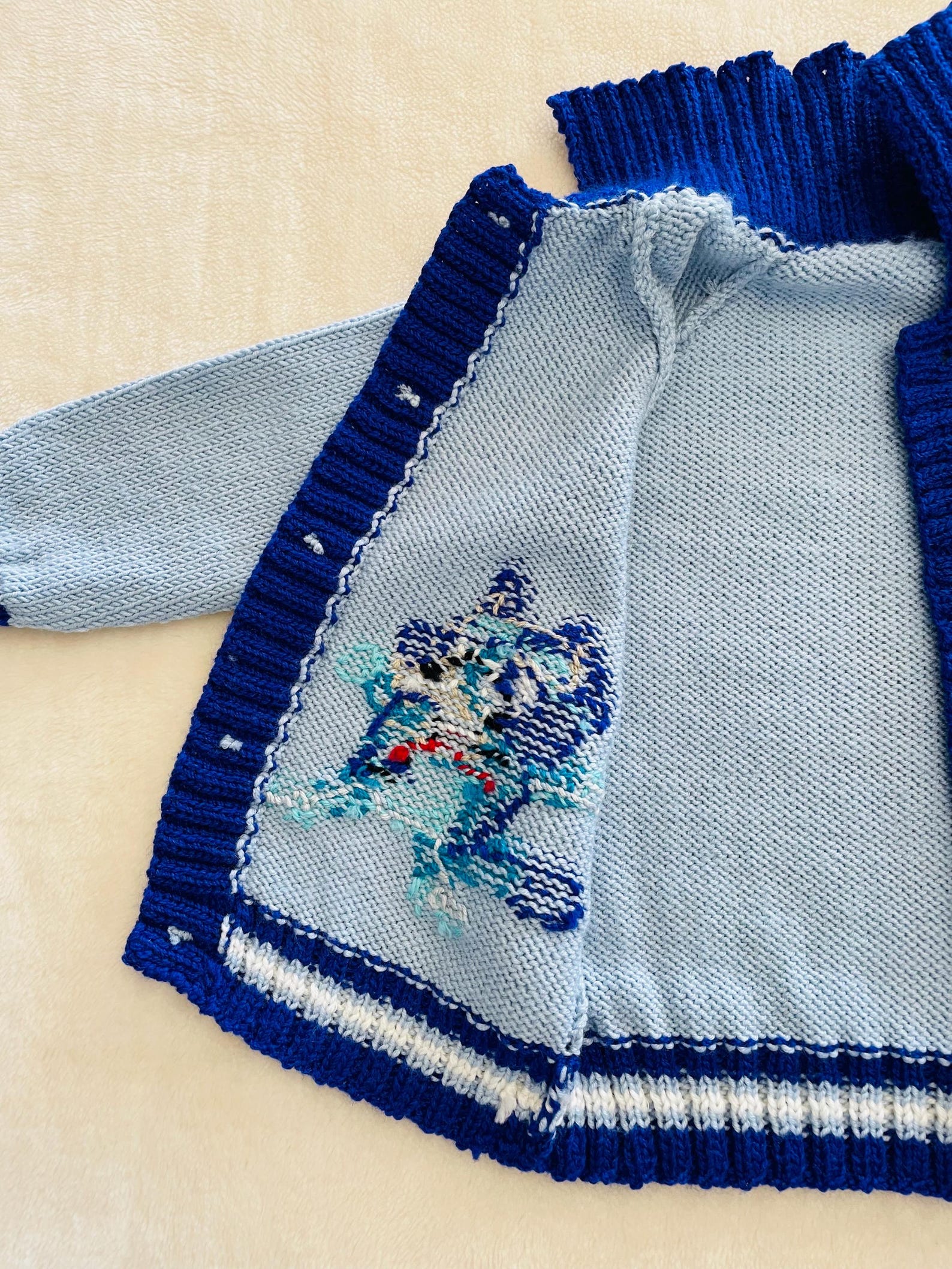 Bluey Cardigan, 2-3 Yr Old Child. - Etsy