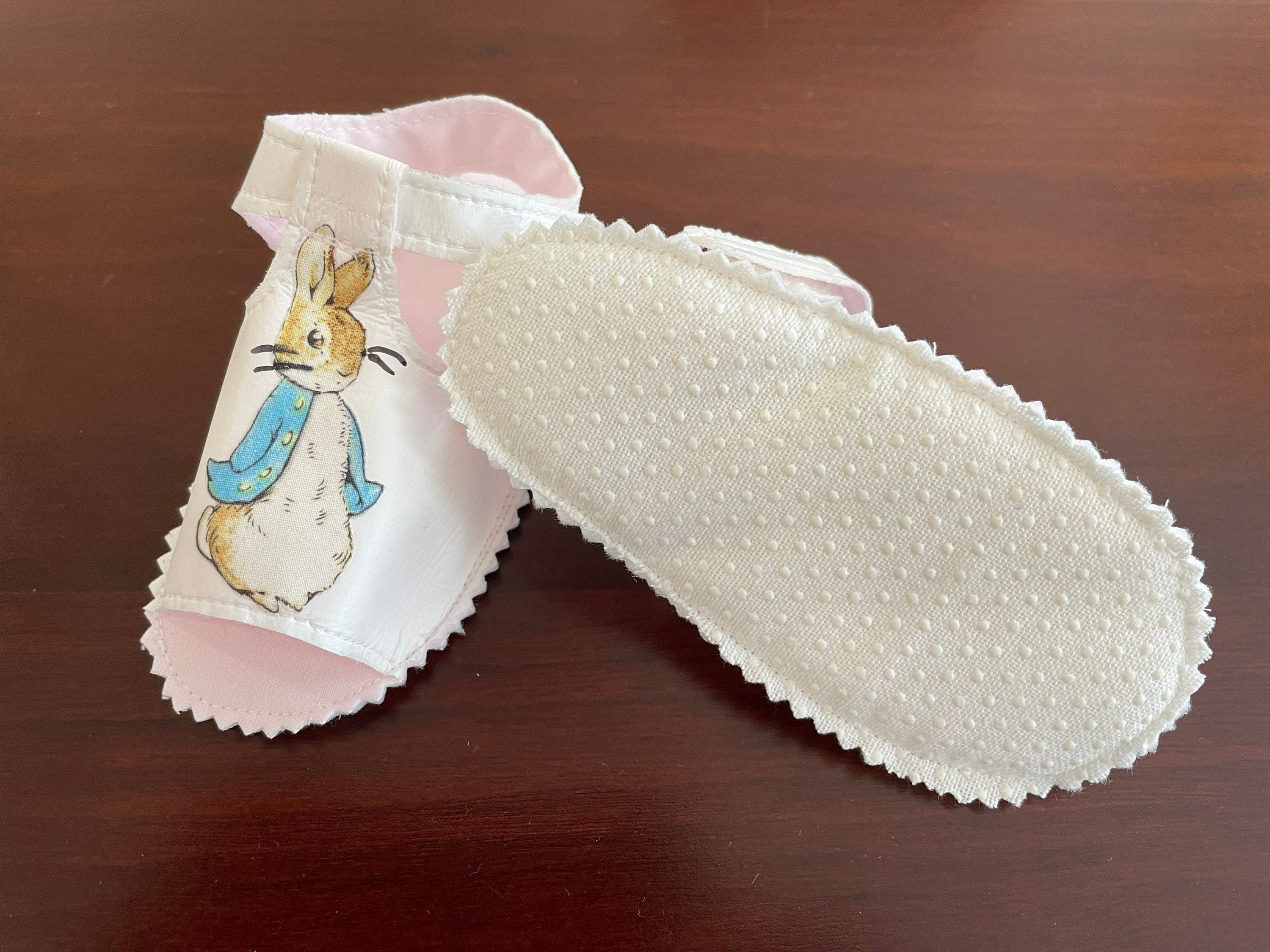 Baby Girl Peter Rabbit, Beatrix Potter Romper and Matching Soft Sandals ...