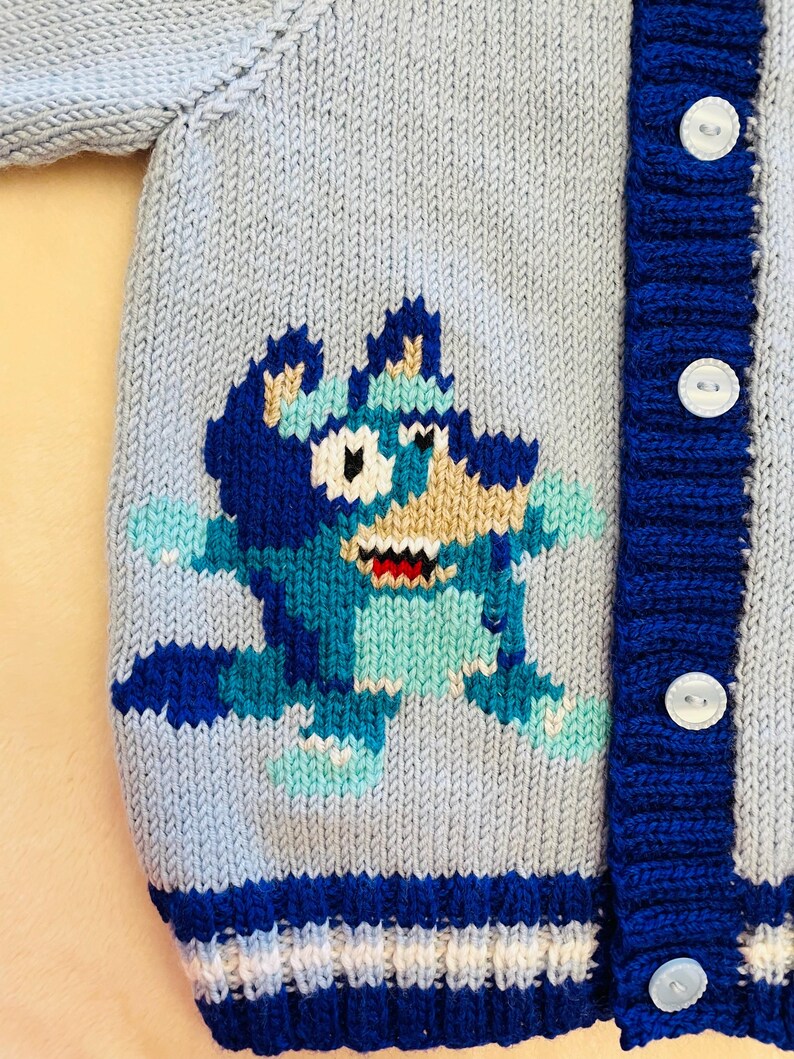 Bluey Cardigan, 2-3 Yr Old Child. - Etsy
