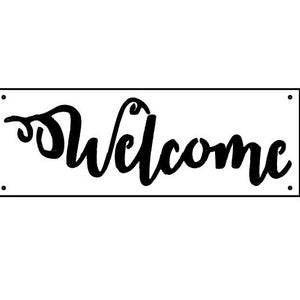 Welcome Sign- DXF File Cut Ready for Plasma or Laser - Etsy