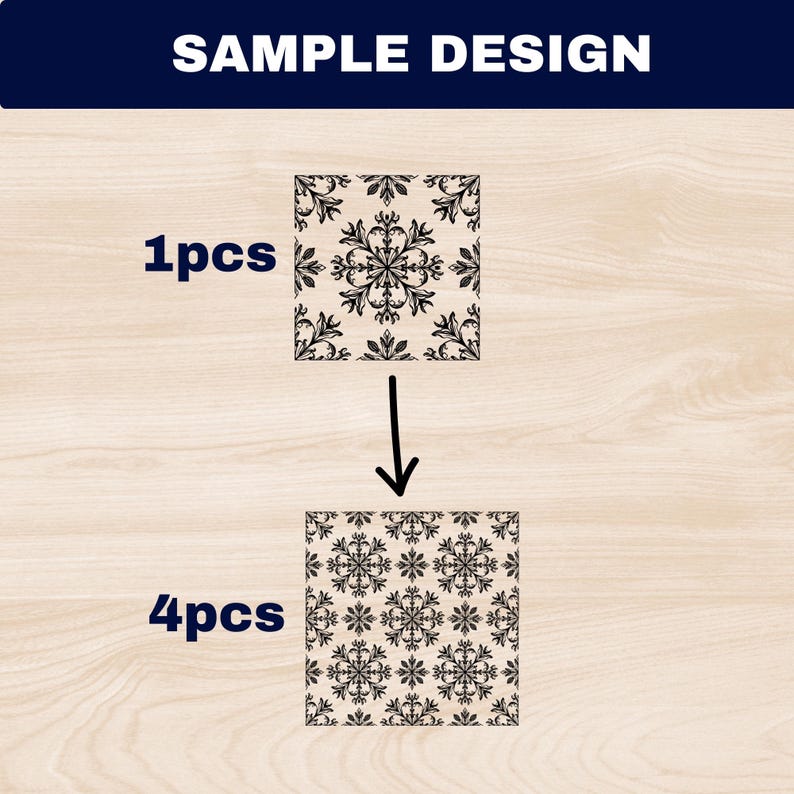 Floral Seamless Pattern Bundle Repeating Flower Svg Tiles for Fabric ...