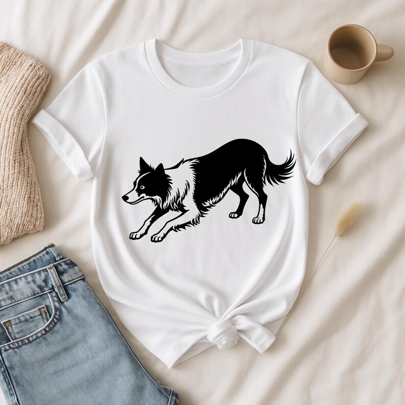 Border Collie Graphics Bundle SVG Craft Designs Apparel Decor Gifts ...