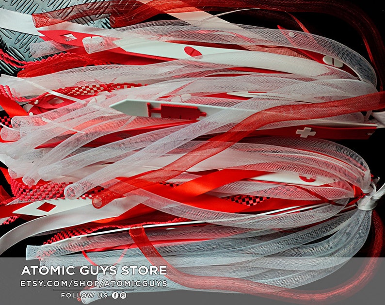 Red and White Nurse Cyberlox Ready to Ship - Etsy