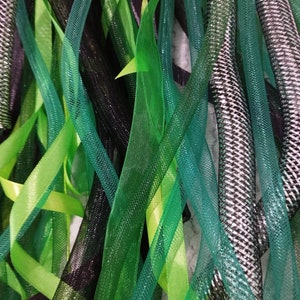 Seawater Green Cyberlox Ponytail Cyberpunk Cyberghot Dread Dreadlocks ...