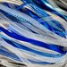 Blue and White Beautiful Cyberlox Ready to Ship Dread Goth Hair Falls ...