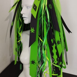 Green and Black Beautiful Cyberlox Biohazard Geometric Ready to Ship ...