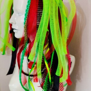 Cyberlox Cosplay Wig Cyber Goth Hair Urban Cyberpunk Two Side Tails ...