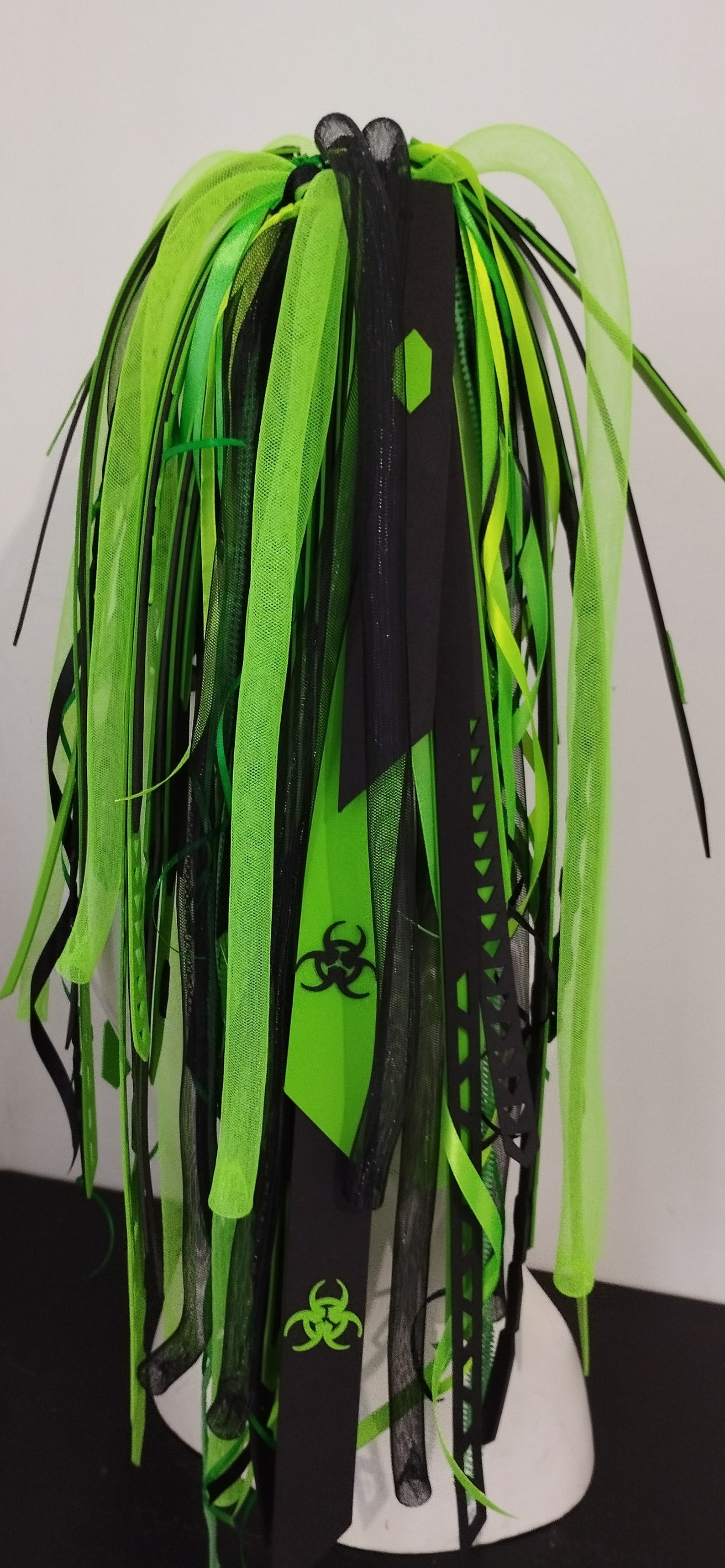 Green and Black Beautiful Cyberlox Biohazard Geometric Ready to Ship ...