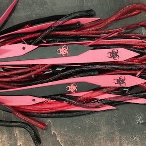 Cyberlox Biohazard Red and Black Cyberlox Cosplay Urban Dreads Festival ...