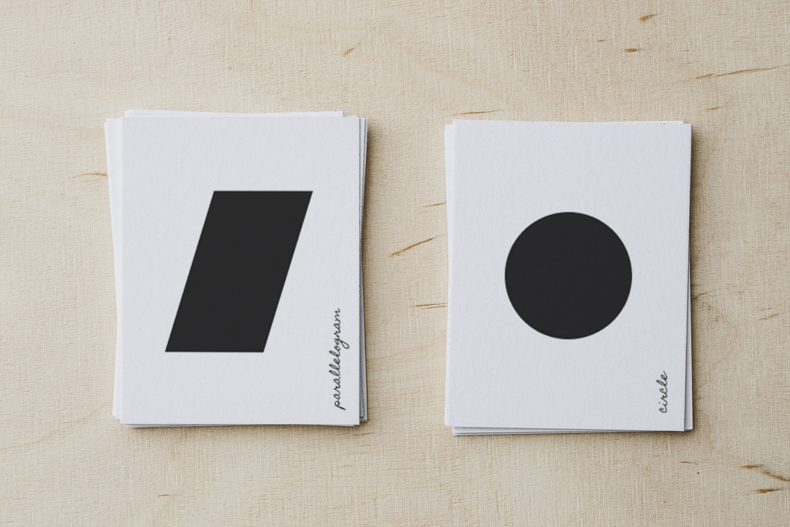 High Contrast Printable Flashcards for Babies and Toddlers | Shapes ...