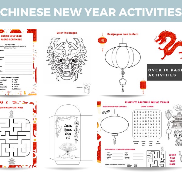 Lunar New Year - Etsy