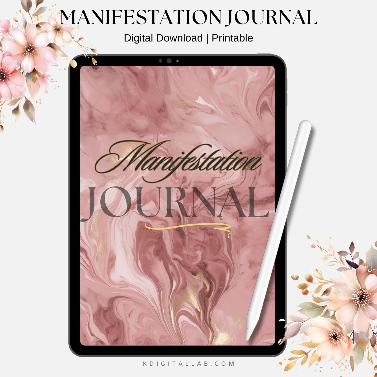 2025 Manifestation Journal | Digital Manifestation Planner | Law of ...