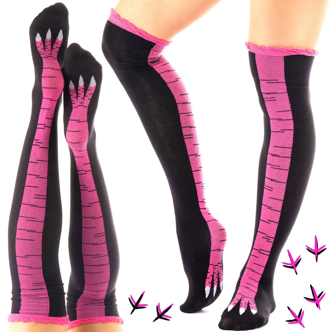 Chicken Gifts Chicken Feet Socks Bird Socks Crazy Chicken Lady Gifts ...