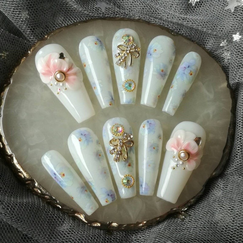 Fake Nails - Etsy