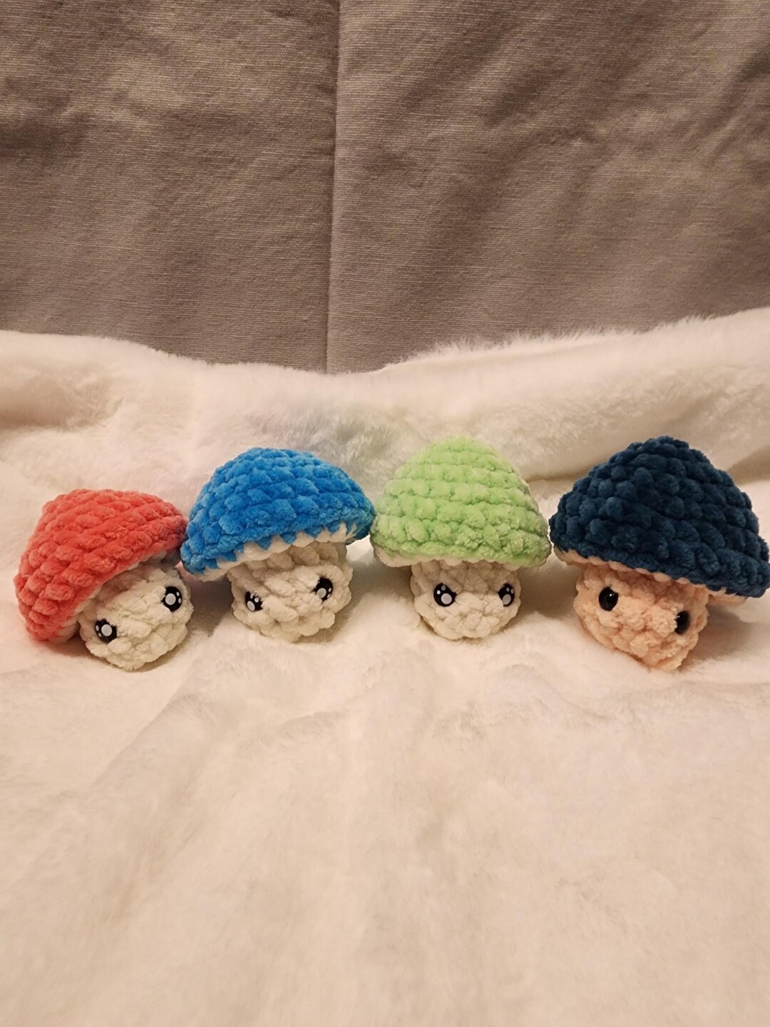 Crocheted Mushroom Pops - Etsy