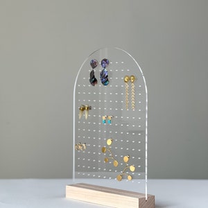 PEGGY LARGE | Stud Earring Display, Earring Stand, Earring Holder ...