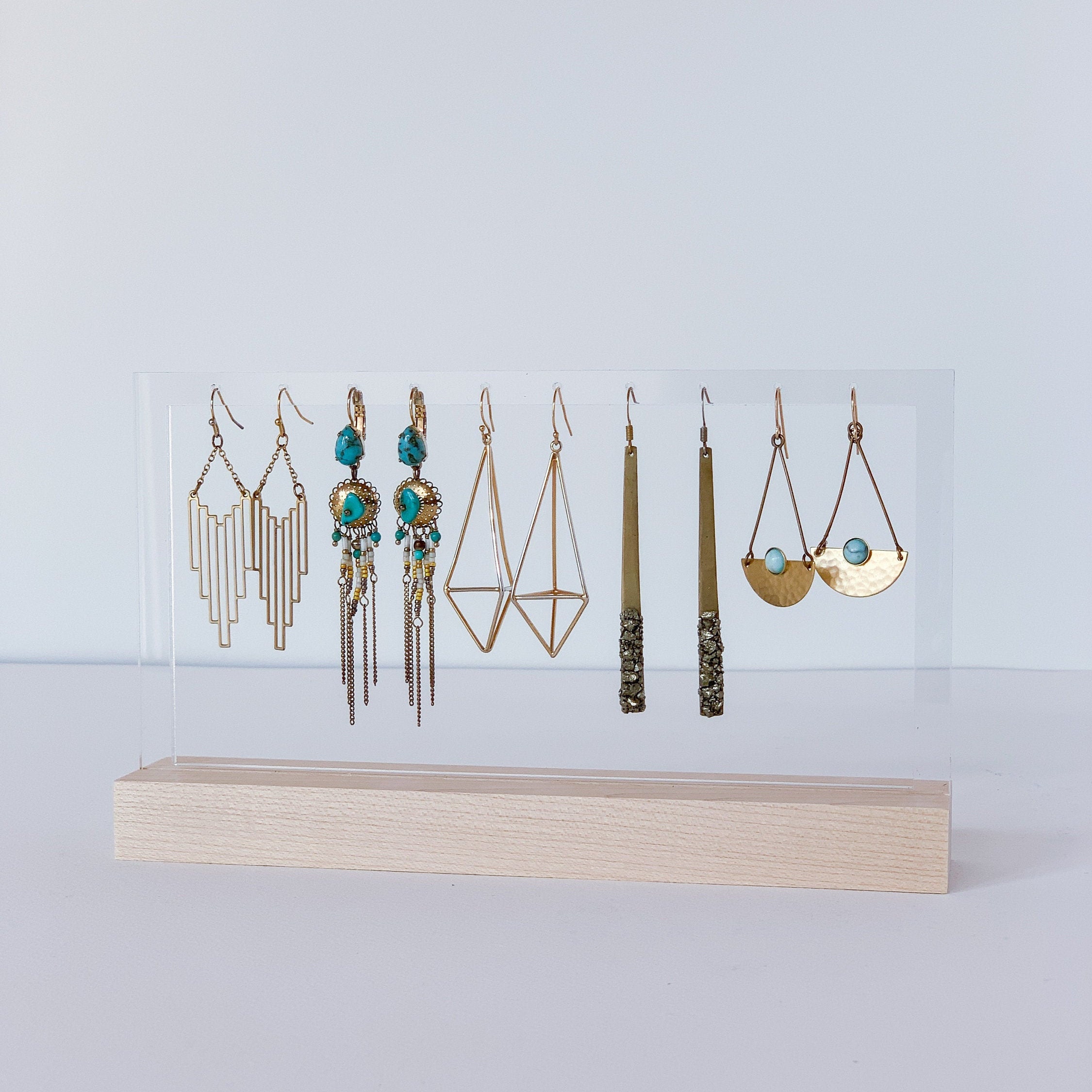 PATRICIA Earring Display Hoop Earring Display Acrylic - Etsy