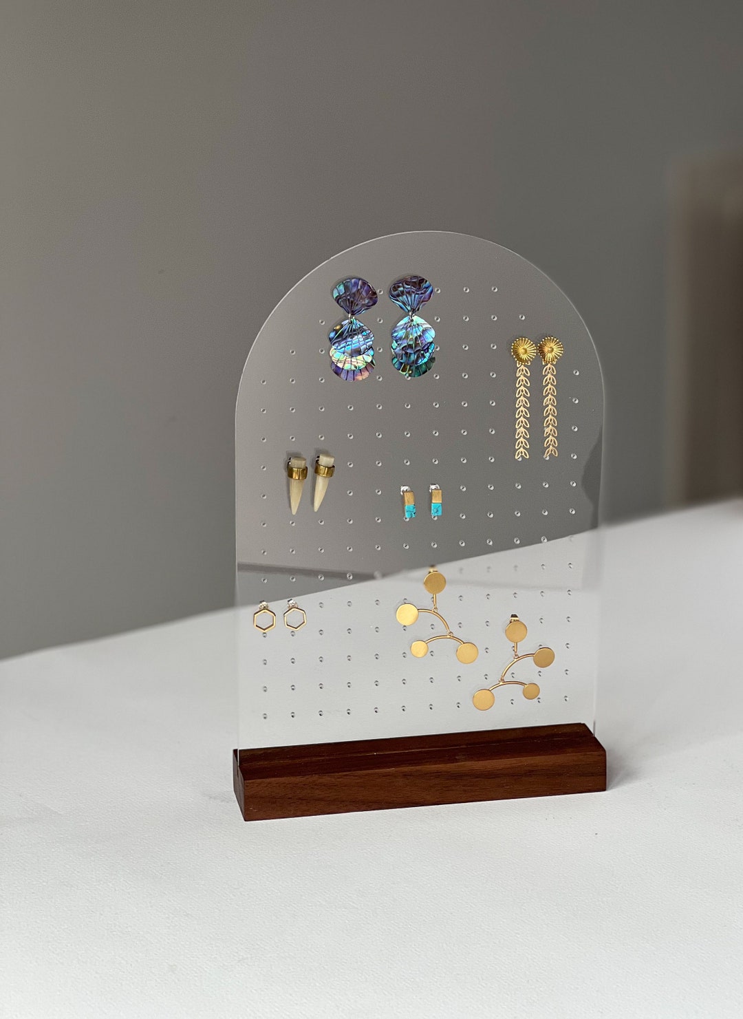 PEGGY LARGE | Stud Earring Display, Earring Stand, Earring Holder ...