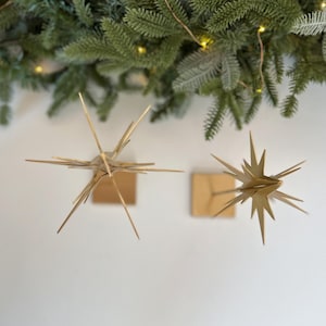 Solid Brass Star Decor | Heirloom Quality Holiday Decoration ...
