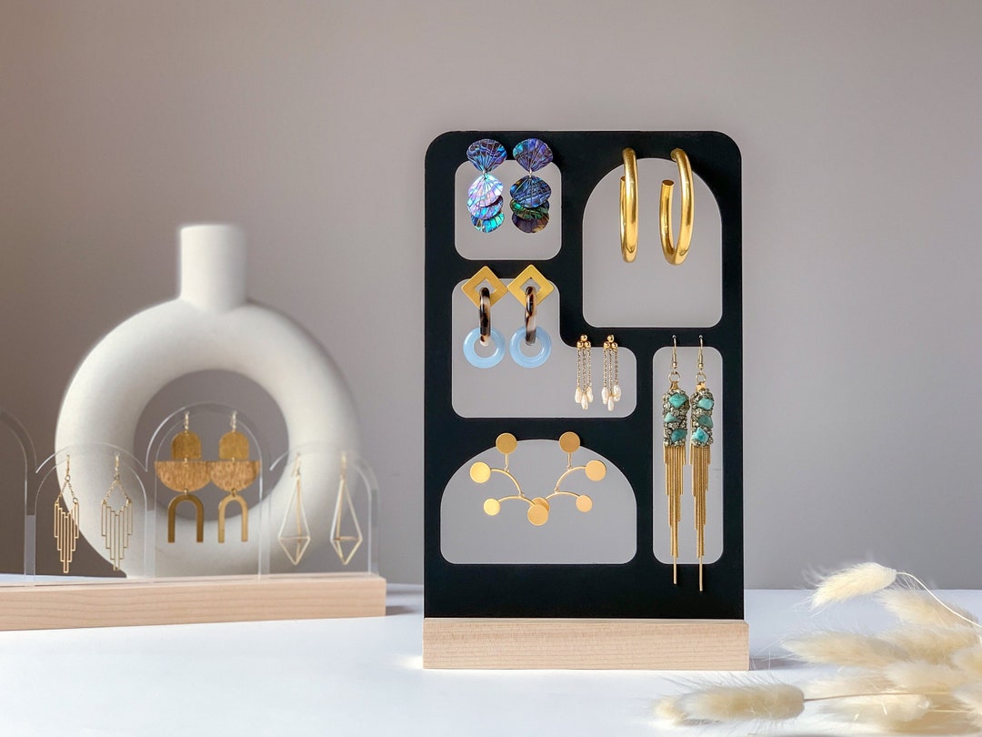 LUNA Earring Display Abstract Earring Display Jewelry - Etsy