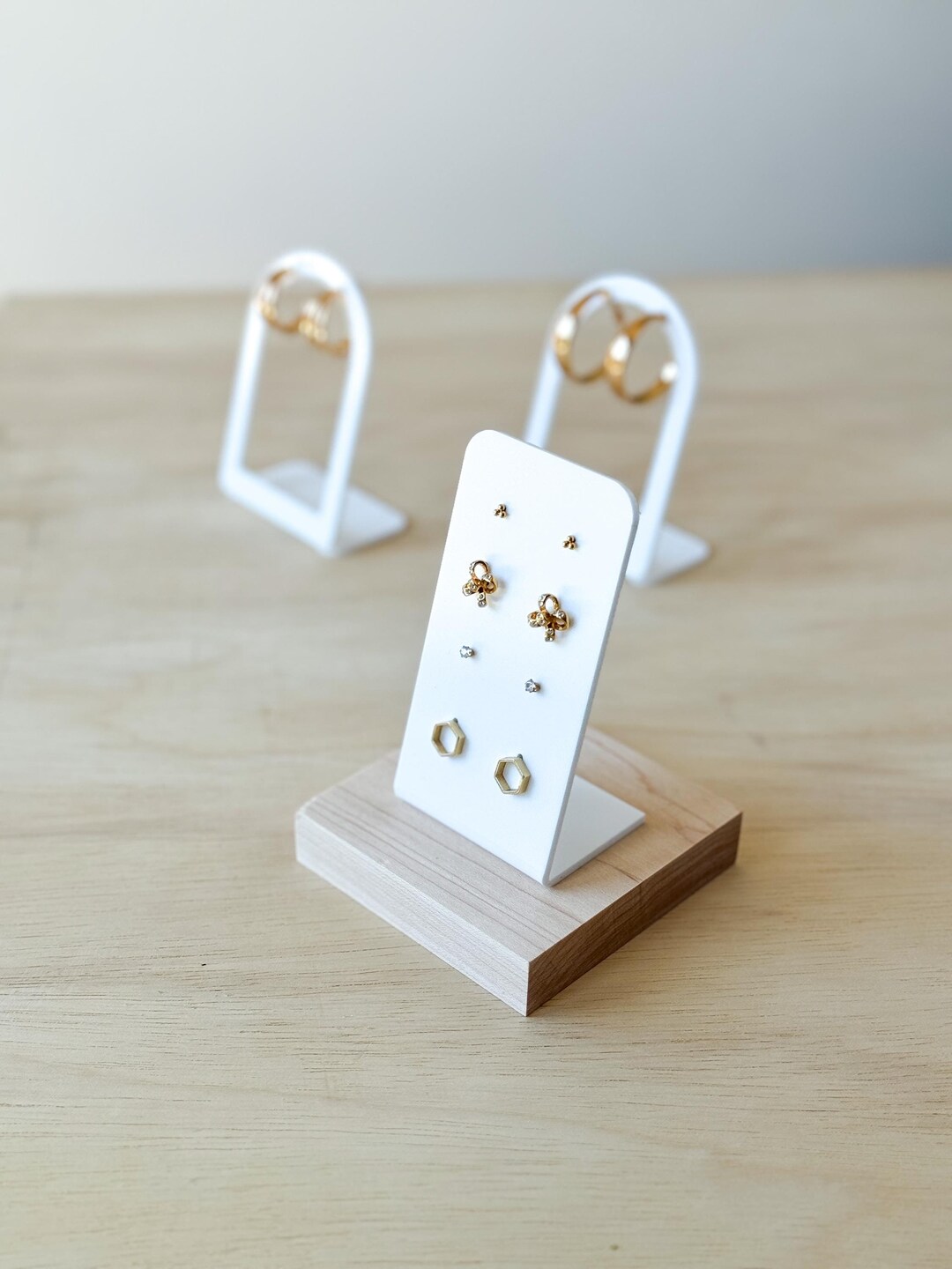 EDIE Earring Display, Earring Stand, Minimalist Earring Holder, Shop ...
