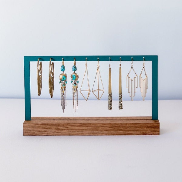 Wood Earring Display - Etsy
