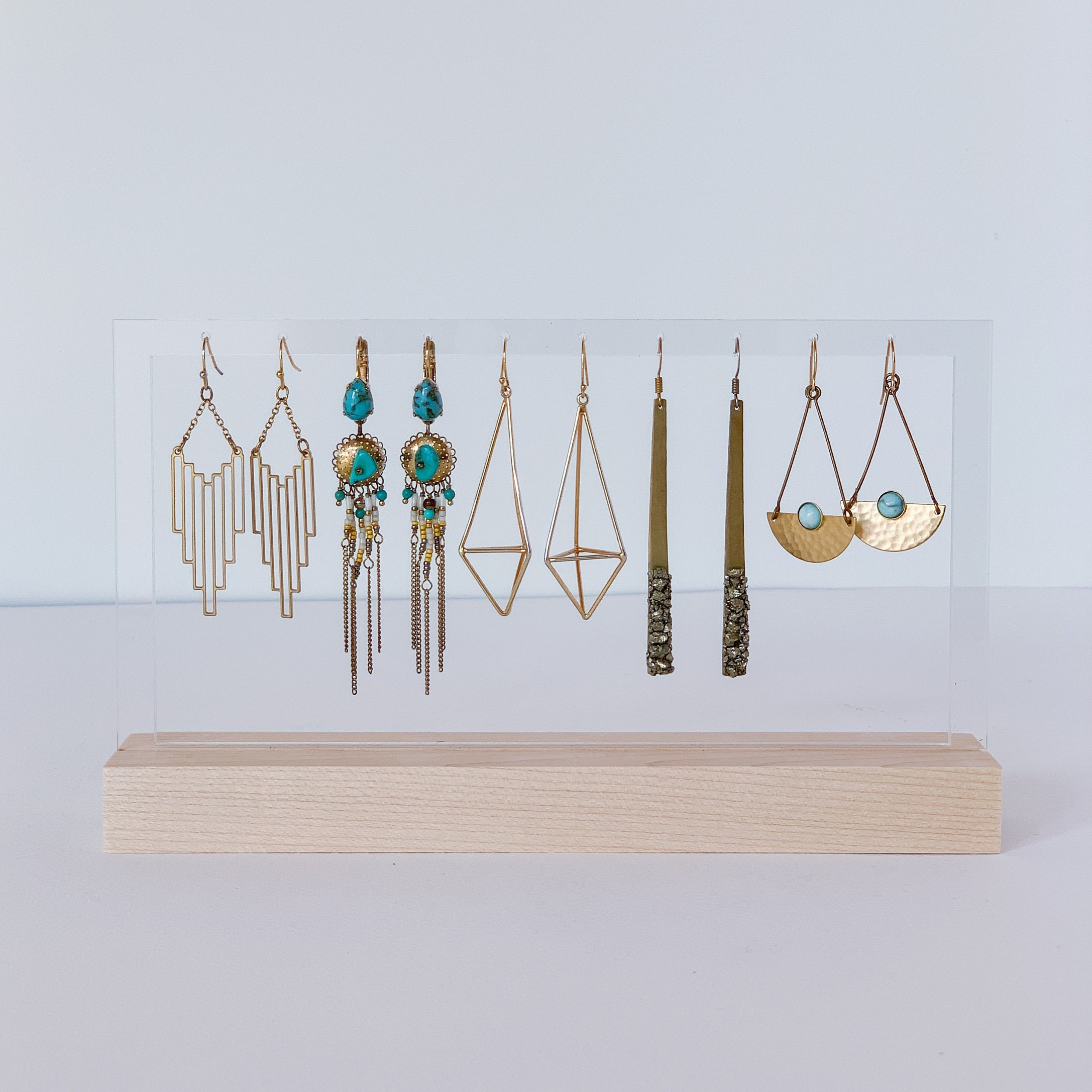 PATRICIA Earring Display Hoop Earring Display Acrylic - Etsy