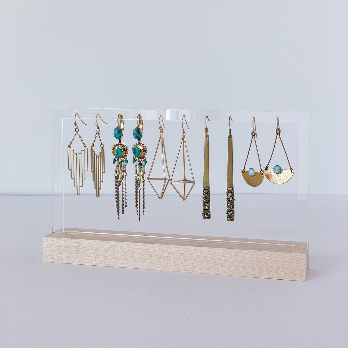 PATRICIA Earring Display Hoop Earring Display Acrylic | Etsy