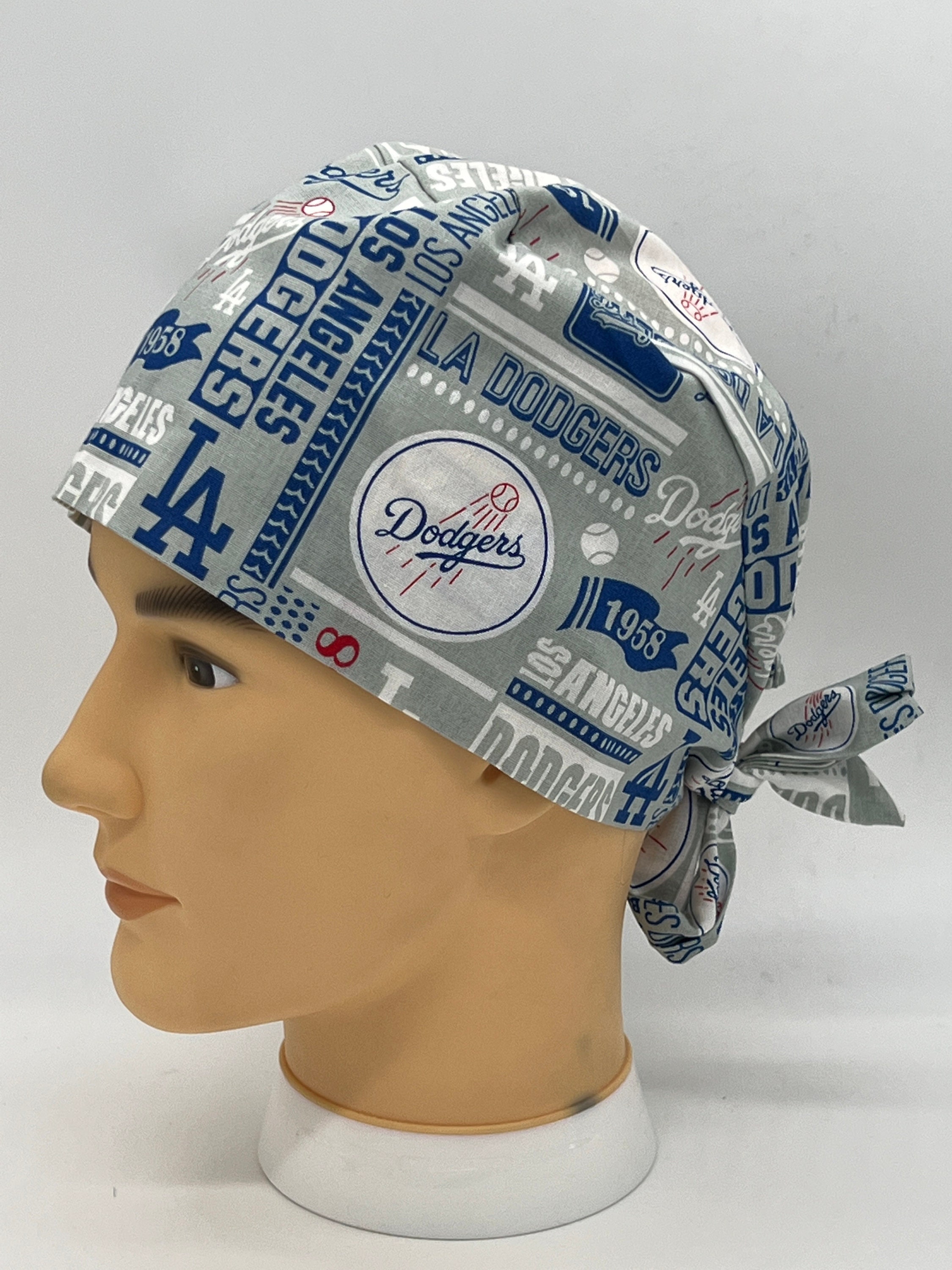 Dodger Baseball Scrub Cap PPE Scrub Cap, Surgical Hat, Nurse, Doctor ...